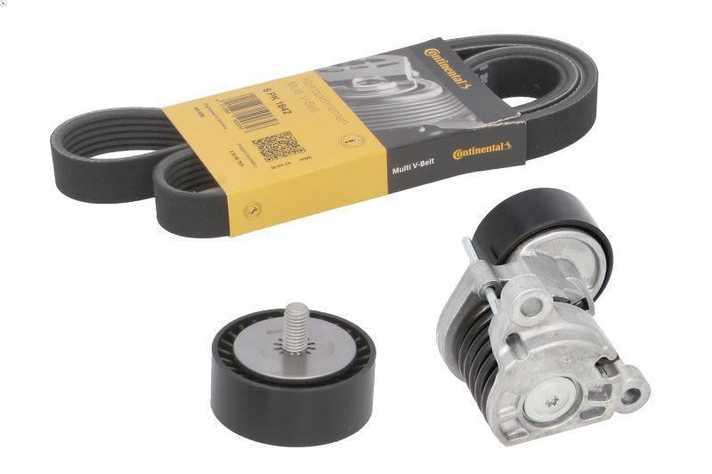 V-ribbed belt kit Contitech 6 PK 1642 K3 for C-CLASS (W205) 2.2 2014 ...